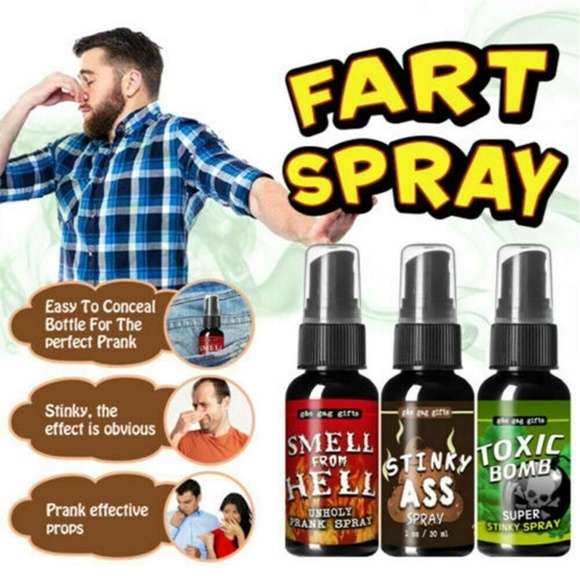 Jue-Fish | Other | Liquid Fart Spray Stinky Ass Toxic Bomb Smelly Stink ...